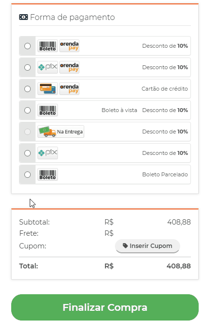 Boleto Parcelado - Ajuda Oruc